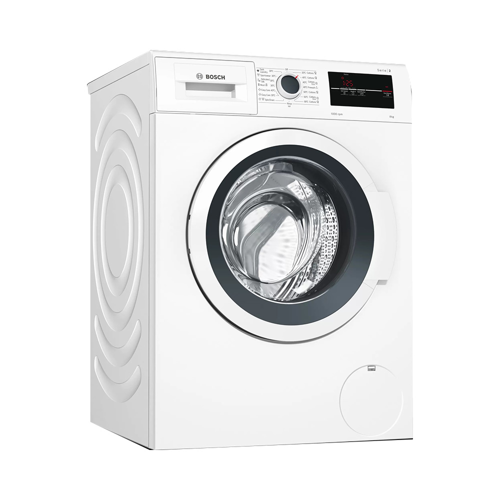 Bosch Serie 2 Washing Machine - White - Homeza