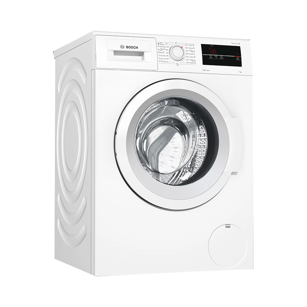 Bosch Serie 2 Washing Machine - White - Homeza