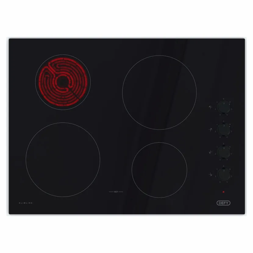 Defy Slimline Solid Hob with Control Switches - Homeza