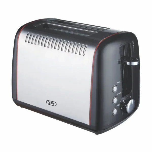 Defy Stainless Steel 2 Slice Toaster - Homeza